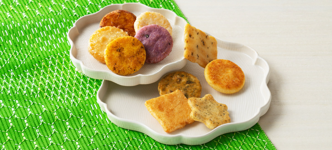 【日本進口食品】日本蕪村庵十色詩仙貝禮盒 | meimaii 美賣