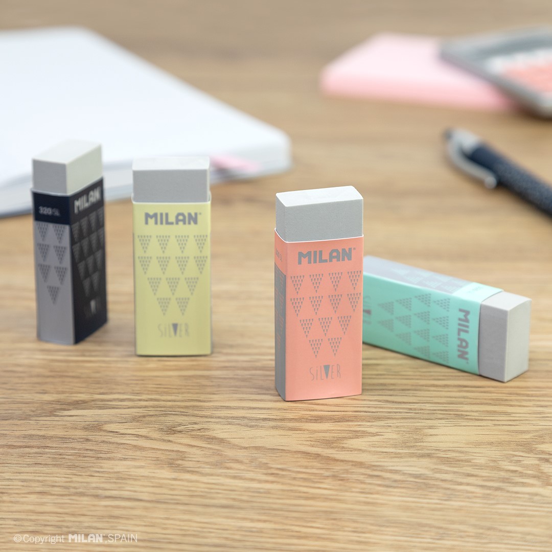 【MILAN】Nata®橡皮擦_璀璨系列(4入組) | meimaii 美賣