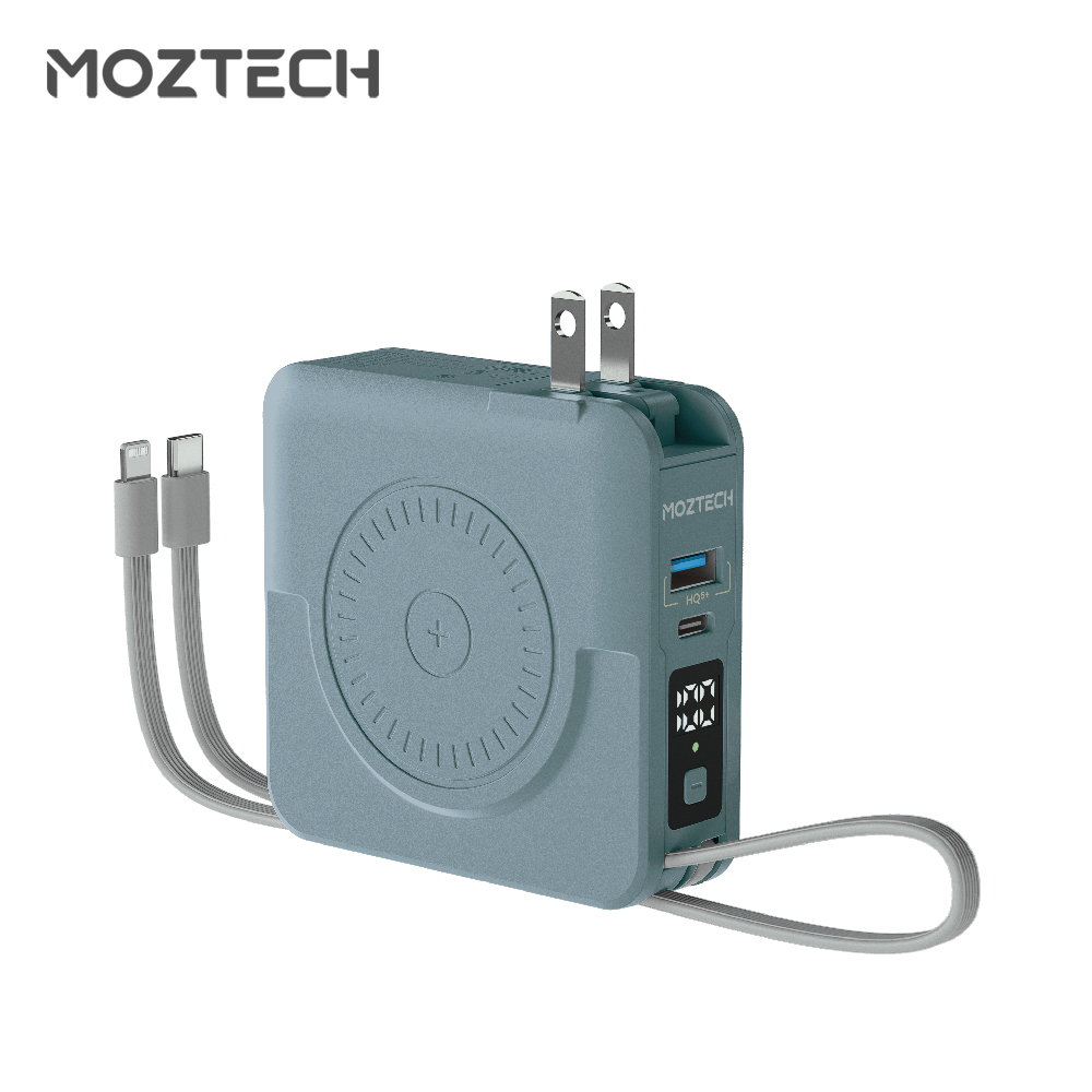 預購4/28出貨🌟【MOZTECH】萬能充Pro多功能五合一行動電源 | meimaii