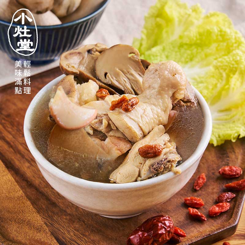 【小灶堂】補氣松茸螺頭雞湯 | meimaii 美賣