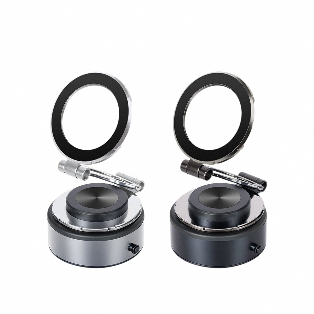 【Timo】360°旋轉真空吸附磁吸支架 | meimaii 美賣